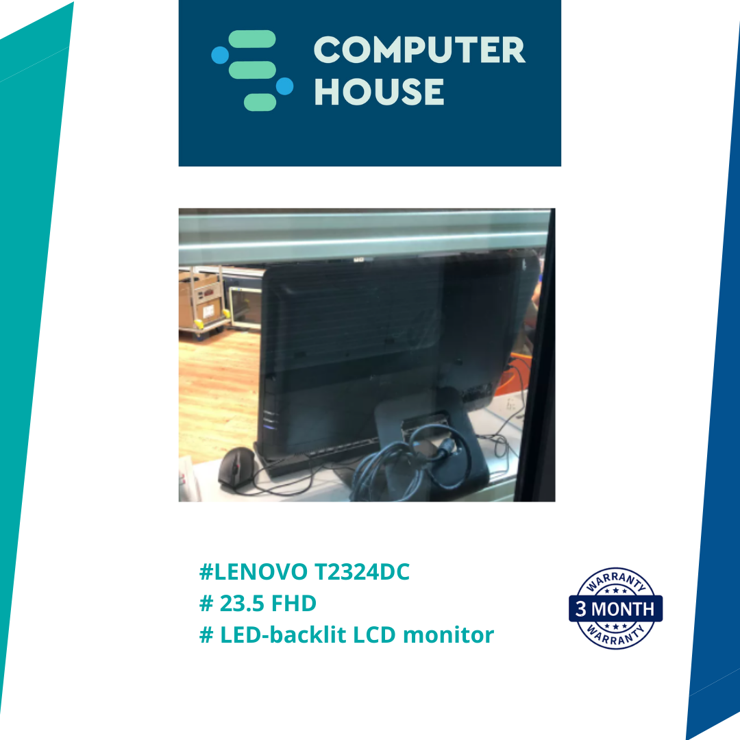 LENOVO T2324DC 23.5 -inch LED Full HD (1080P) Monitor - Used | Lazada ...