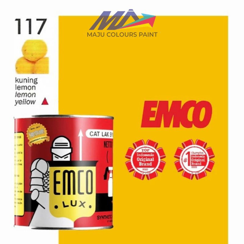 EMCO LUX CAT KAYU DAN BESI 1 KG | Lazada Indonesia