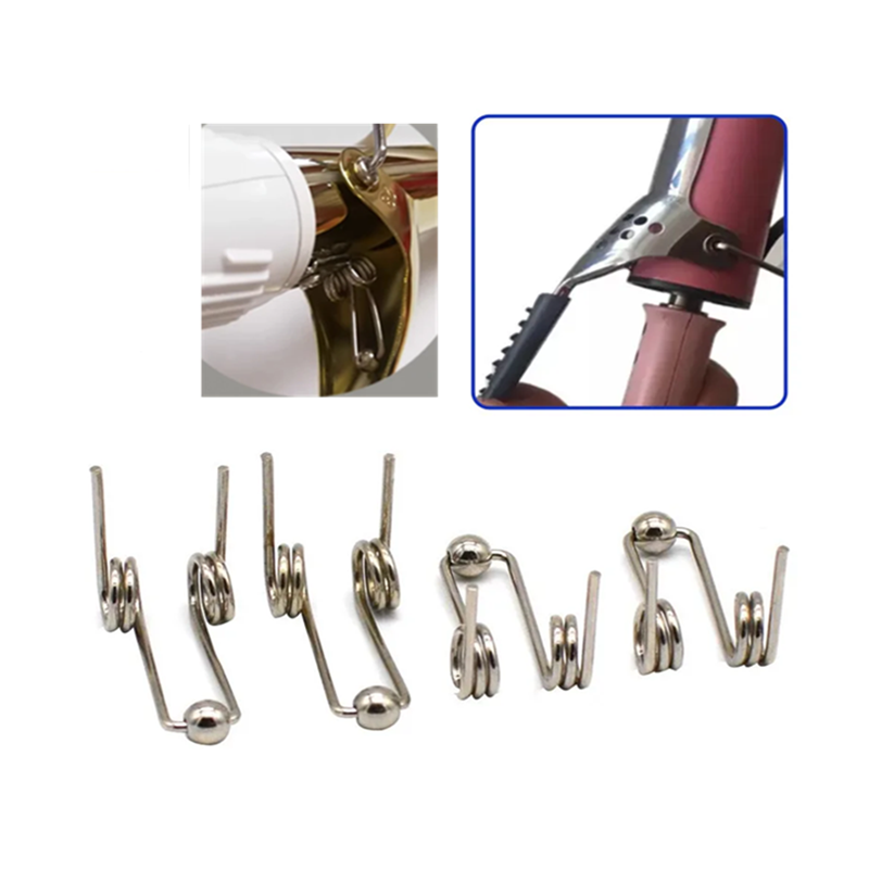 2pcs Fix Curling Replacement Part Double Return Torsion Spring Beauty ...