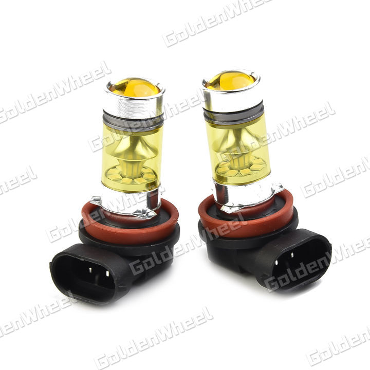 2pcs Buah H11 H8 Lampu Kabut 100 W 20SMD Mobil LED Kabut Bohlam Lampu 4300K 100W 1500LM Lampu ...