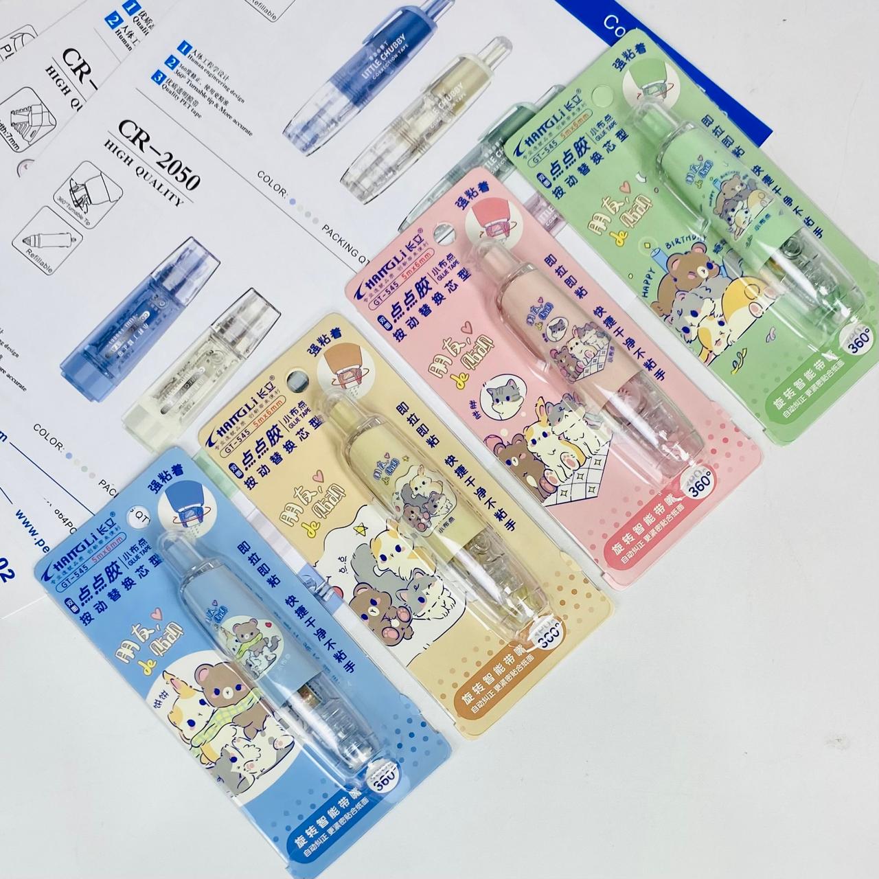 BOS Glue Tape Adhesive/Roller Tape/Lem Kertas/Lem Pita Roll Kering ...