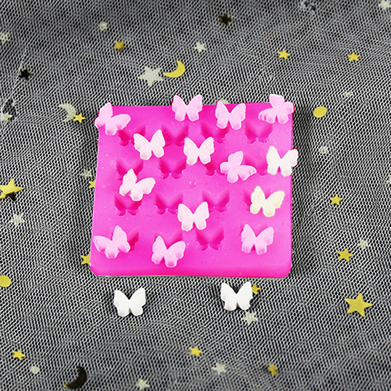 1pcs/bag Butterfly Shape Epoxy Resin Molds Charm Pendant Silcone Moulds ...