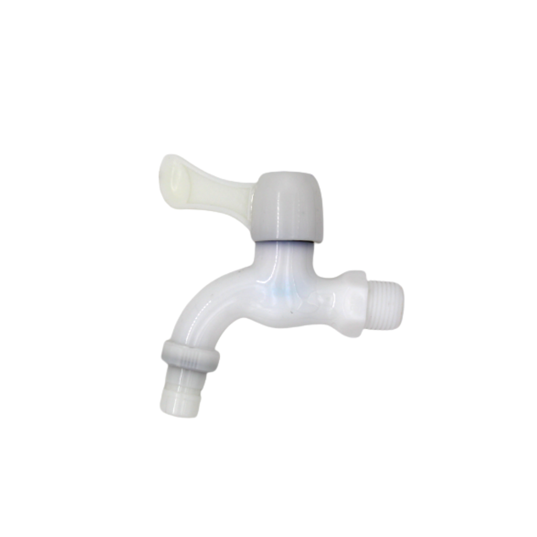 PLASTIC WHITE PLAIN BIBB, HOSE BIBB | Lazada PH