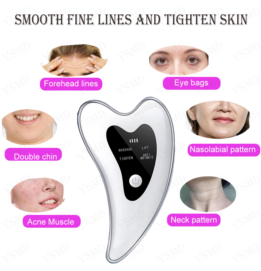 Face Massagers Skin Scraping for Facial Lifting Tighten Care Anti ...