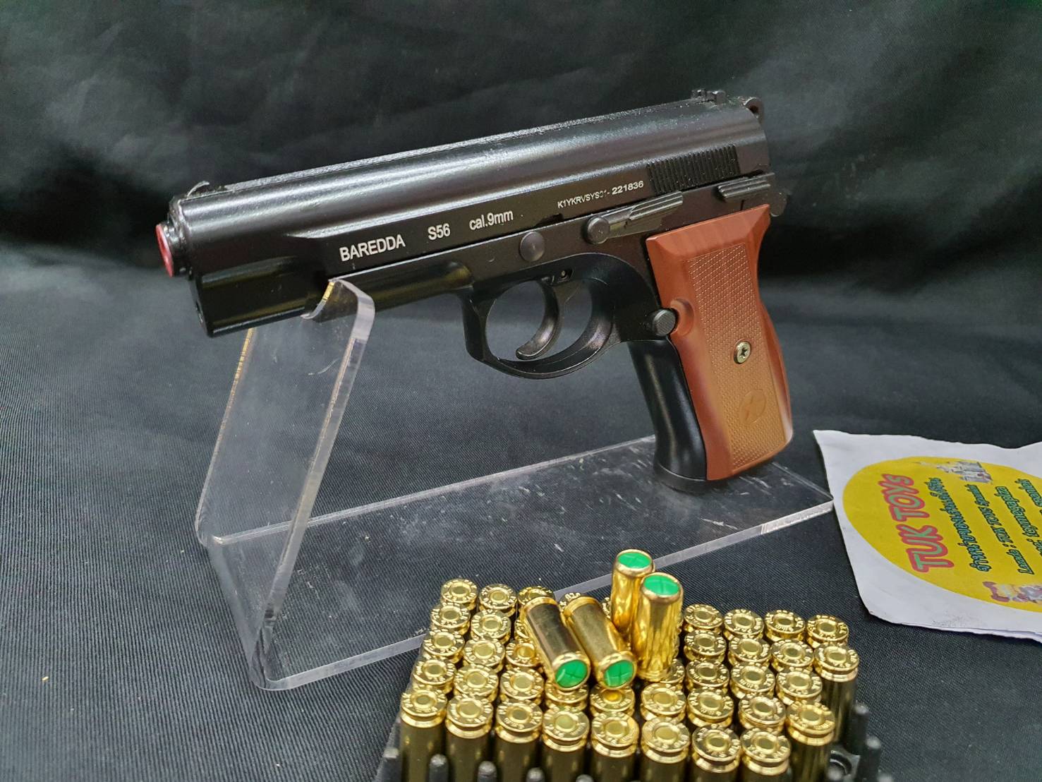 แบงค์กัน BAREDDA S56 (CZ 75) ดำ แถมฟรี ลูก 1 กล่อง ใช้ในการถ่ายทำ ...