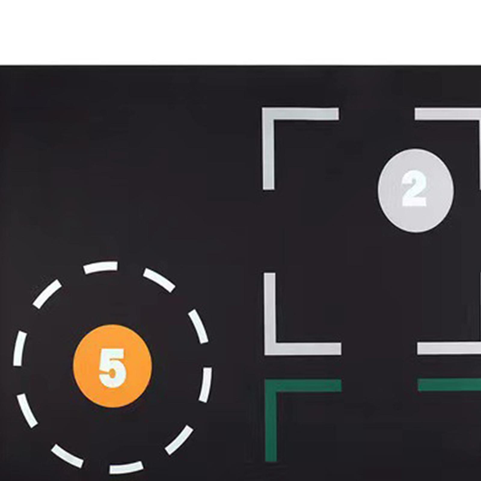 TOOYFUL Basketball Footstep Training Mat Accessories Exercise Cushion ...