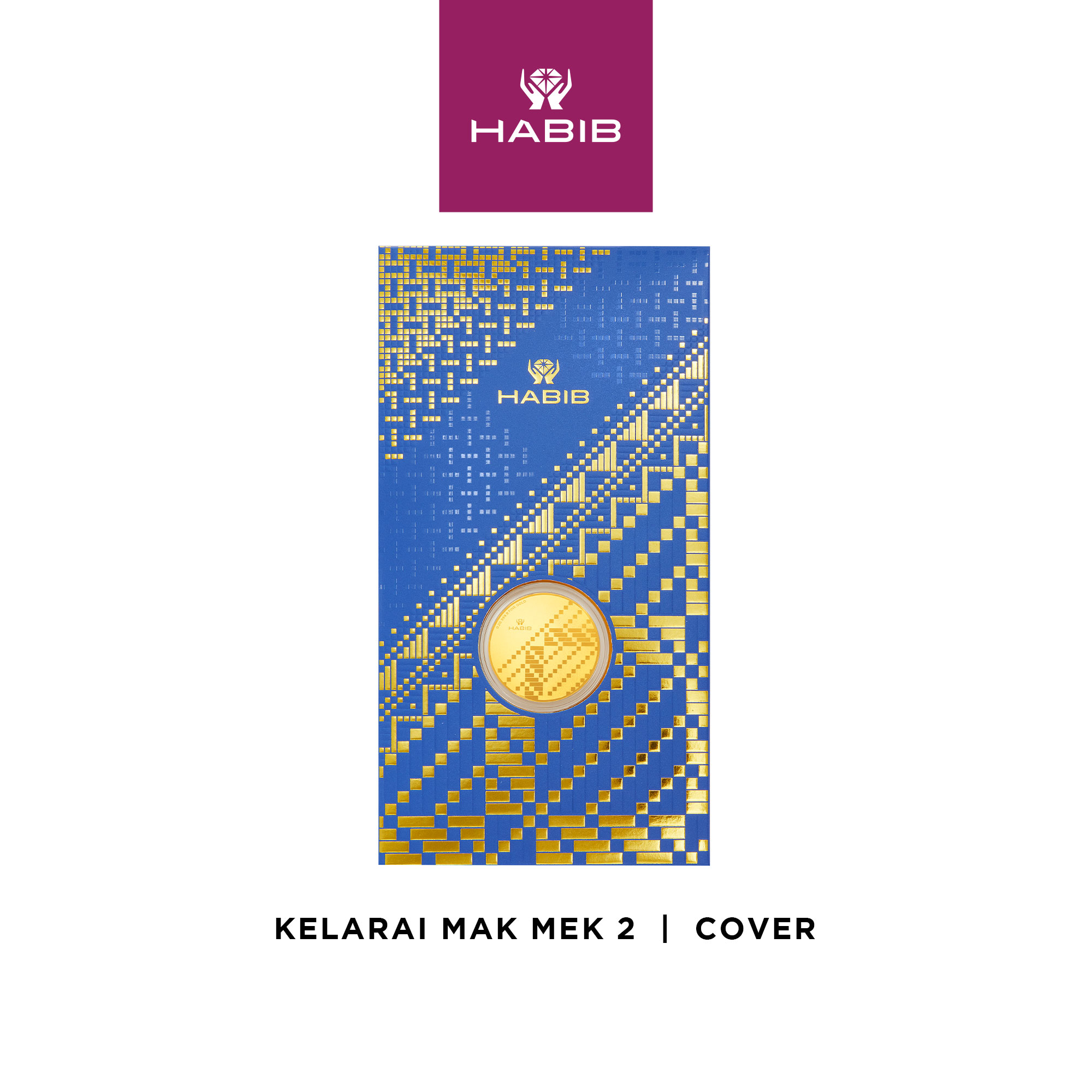 HABIB Anyaman 2.0 Collection | 999.9 Gold Wafer Coin (0.20g) | Lazada