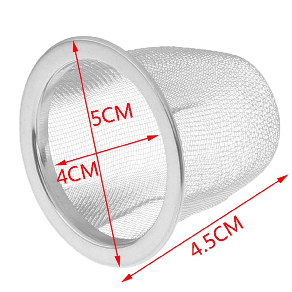 Cups Teapots Kitchen Herb Loose Leaf Tea Reusable Strainer Spice Filter ...