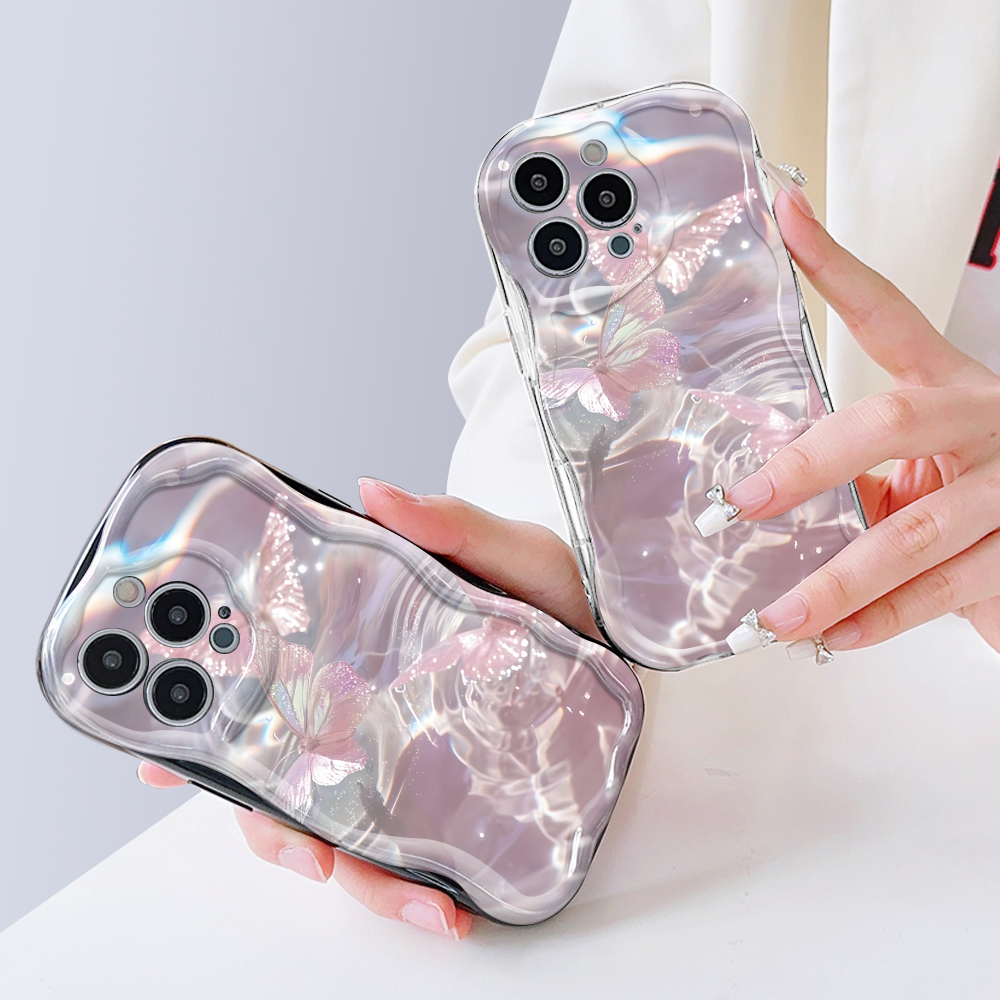 FELMYST for Tecno Spark 20 Pro Back Cover Beautiful Pink Butterfly ...