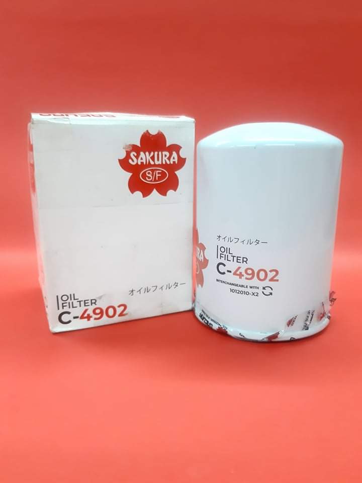 SAKURA OIL FILTER C-4902 for MAHINDRA DSL/DEUTZ/JLX-377 | Lazada PH