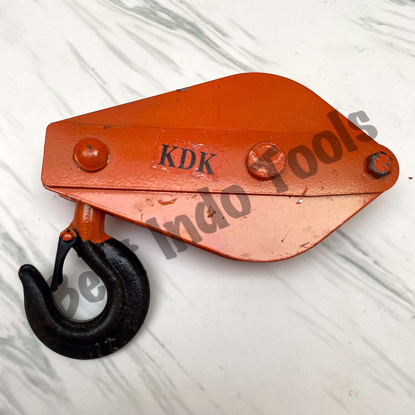 KATROL KAPAL KDK 6" INCH 3.2 TON 3,2 SINGLE PULLEY WITH BLOCKHOOK ...