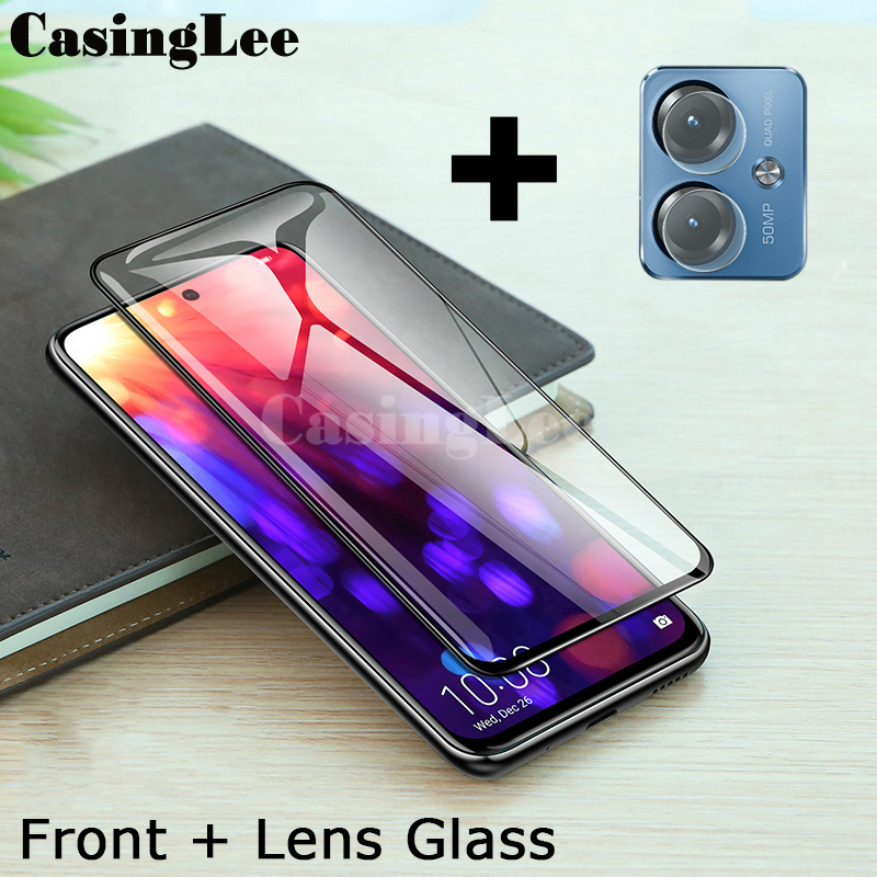 (2 Pieces) Moto G64 Screen Protector Tempered Glass Camera Lens ...