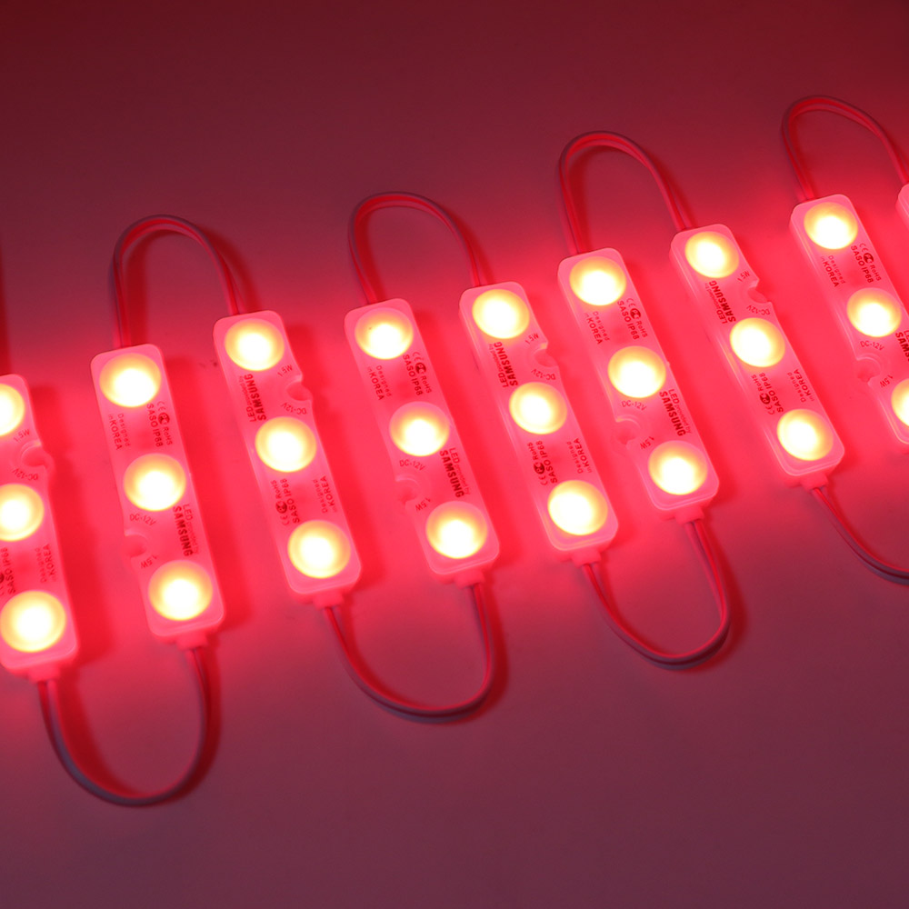 DC12V LED Module 3LEDs 1.2W Super Bright Advertising Design LED Module ...