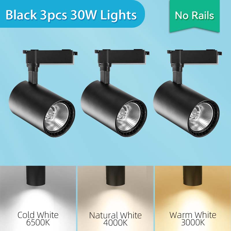 CANMEIJIA Modern Led Track Light 12W 20W 30W Ceiling Spot Lights Rail ...