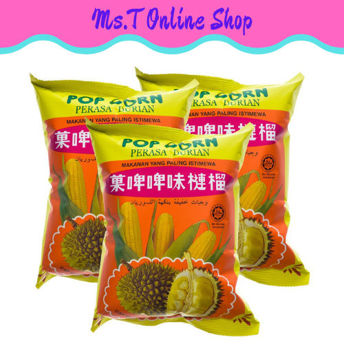 [MT] PopCorn Durian Flavour Snack 60gm | Lazada