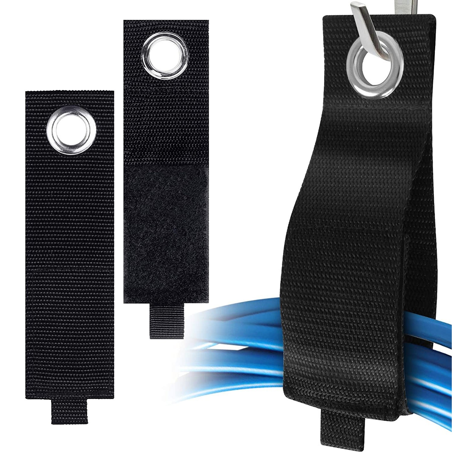 Heavy Extension Cord Holder Organizer Storage Straps Cable Management ...