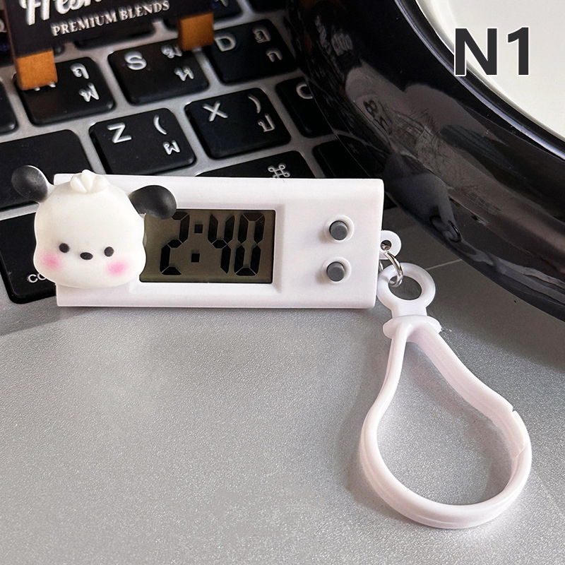 Kawaii Cartoon Sanrio 3D Pattern Child Watch Cinnamoroll Watch Hanging ...