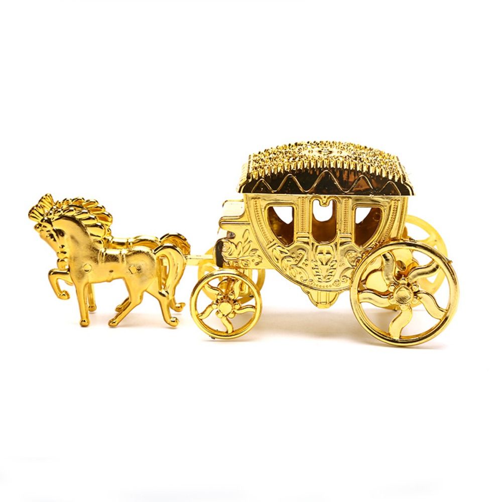 Portable Exquisite Carriage Candy Box High-end Plastic SmallCarriage ...