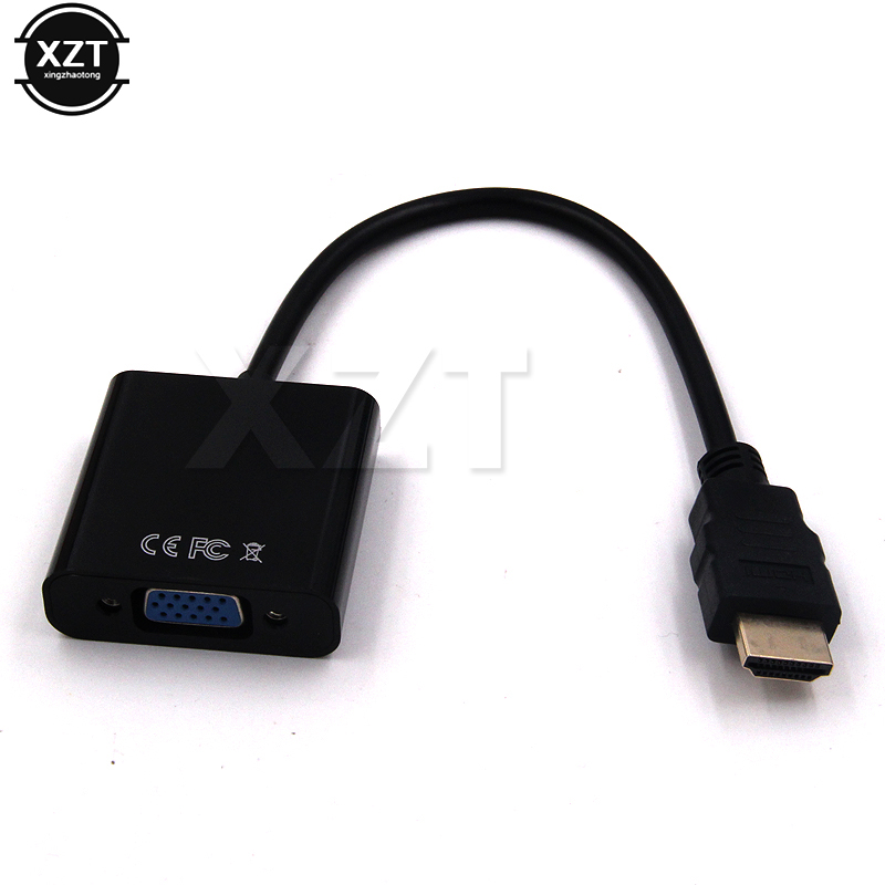 【Best Lrice】HDMI-compatible to VGA Adapter Cable Male To Female Video ...