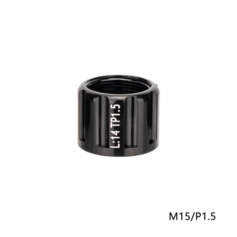 KUI M12/M15 Bike Thru Axle Nuts Rear Durable Aluminium Alloy Mountain ...