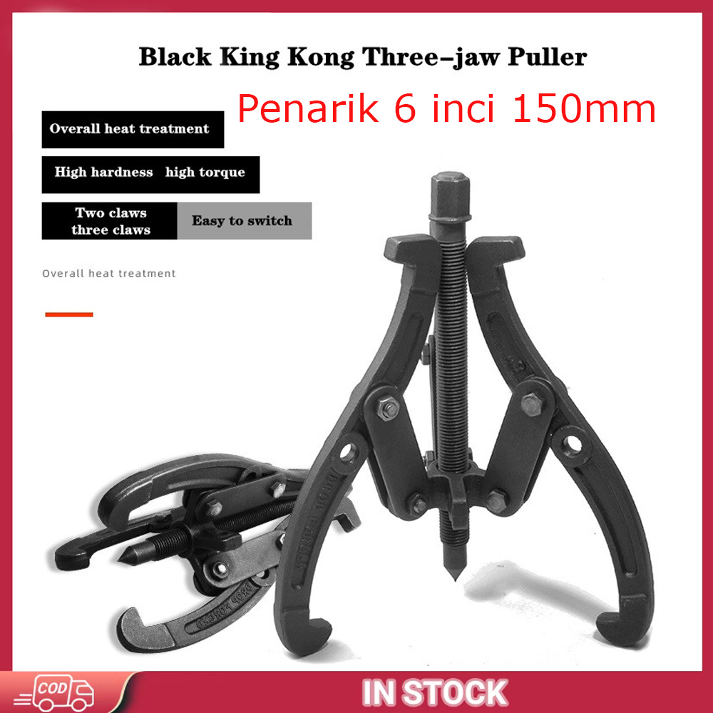 Tracker 3 Kaki 6 Inchi/Treker 3 Kaki 6 Inch Gear Puller 3 Jaw Tracker ...