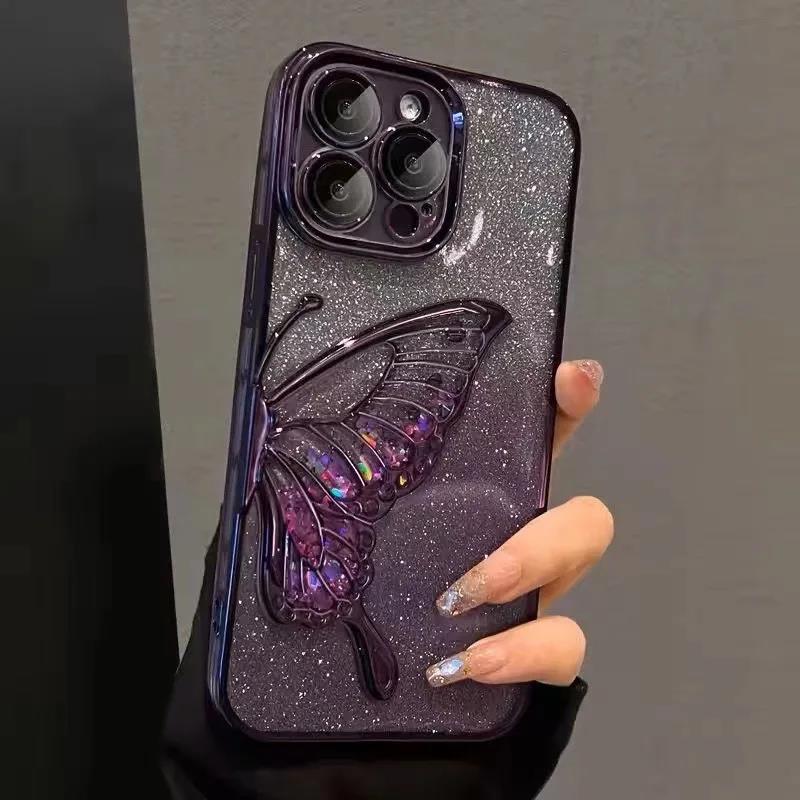 TAHANgTA Hot Sale New style Gradient Glitter Butterfly Quicksand ...