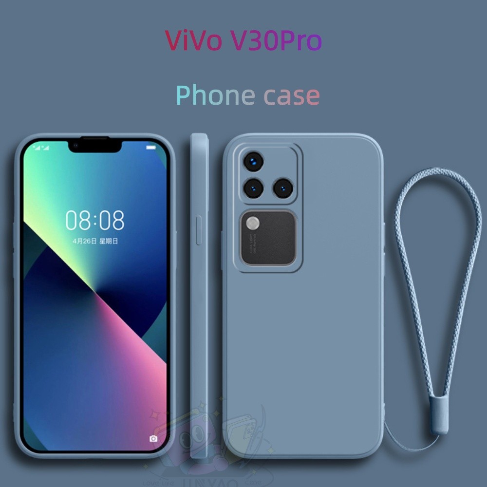 【Design】For ViVo V30Pro Phone case Matte Soft Case Anime Solid Color ...