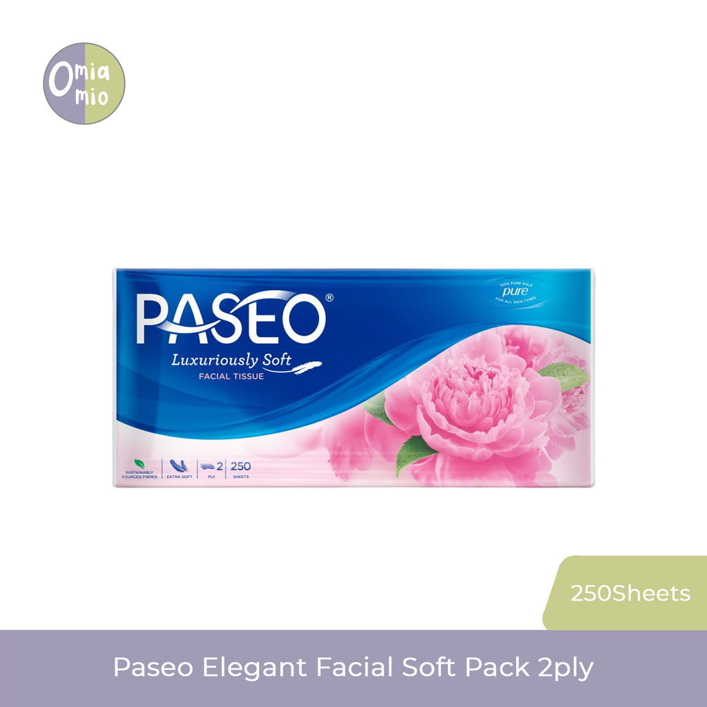 Paseo Elegant Facial Soft Pack 250Sheets | Lazada Indonesia