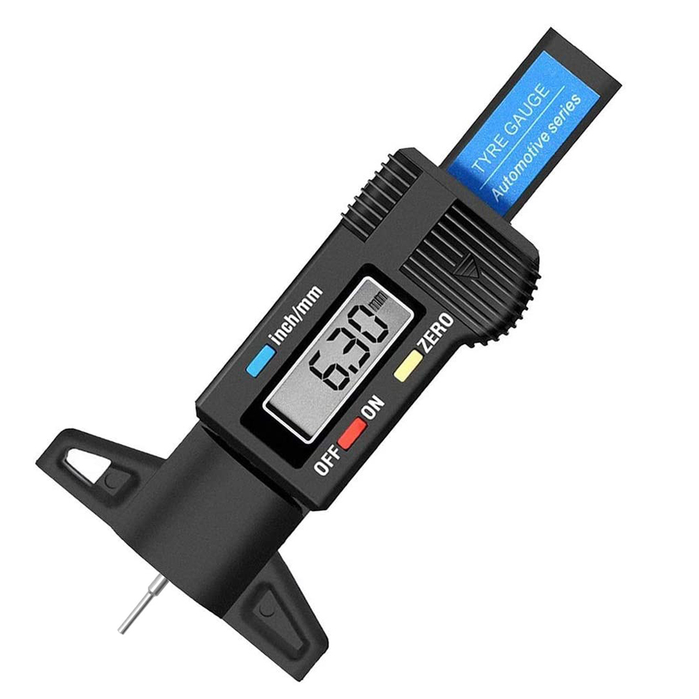 【BeyondShop】LCD Digital Car Tyre Tire Tread Depth Gauge Meter Tire Wear ...