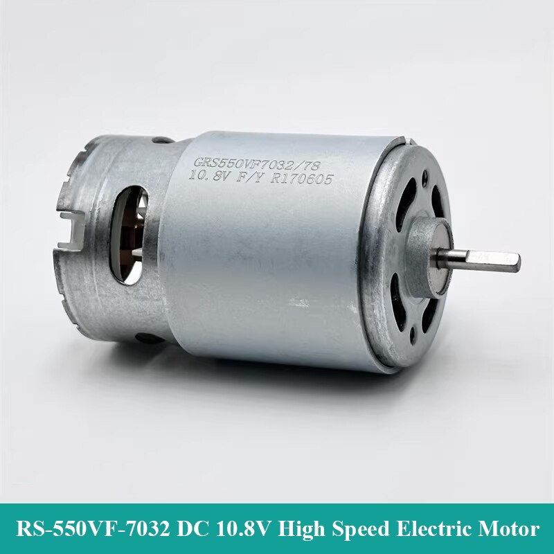 RS-550VF-7032 Micro 550 DC Motor DC 10.8V 12V 14.4V 18V 22700RPM High ...