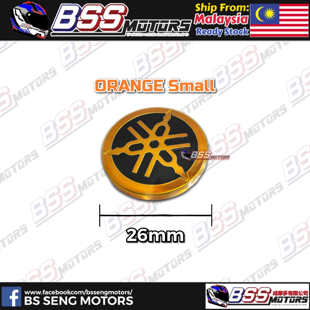 YAMAHA 3D Logo Emblem Plastic Tuning Fork Mark ORIGINAL Indonesia Y15ZR ...