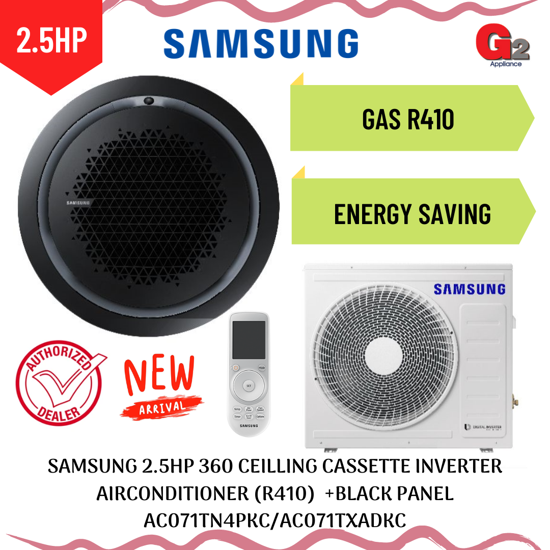 SAMSUNG (Authorised Dealer) 360 CEILLING CASSETTE INVERTER ...