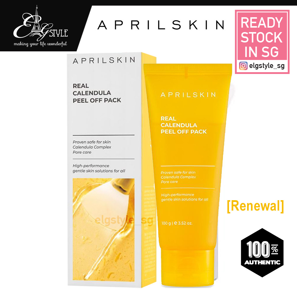 [APRILSKIN] REAL CALENDULA PEEL OFF PACK (100g) | Lazada Singapore