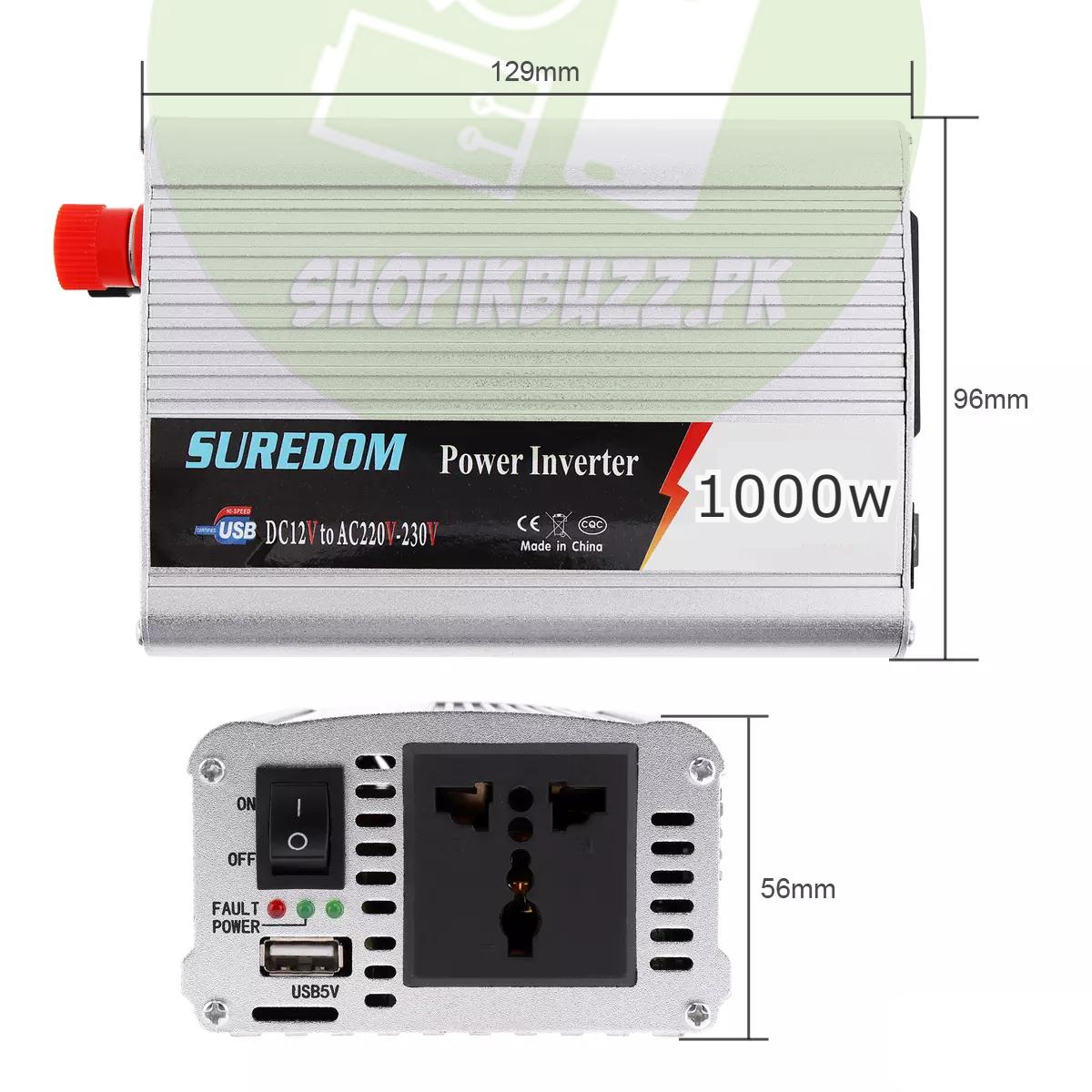 UPS Power Inverter 12v/DC To 220v/AC 1000W | 1000W| | SMZ DIY Store ...