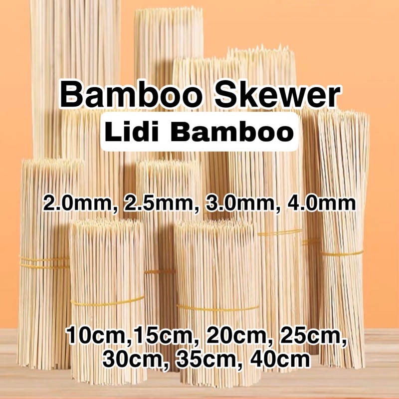 {Wholesale} Satay stick/ Bamboo skewer / Bamboo Stick /Lidi Bamboo ...