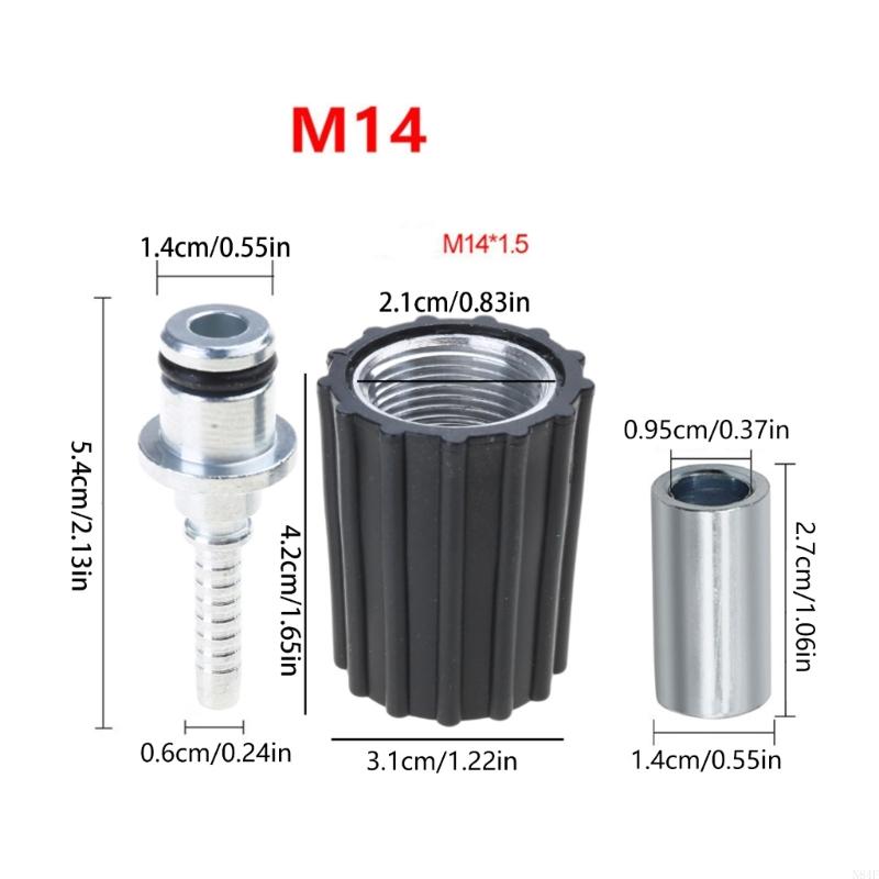 N84F M22 Adapter For High Pressure Wash Machine Water Outlet Set Quick ...
