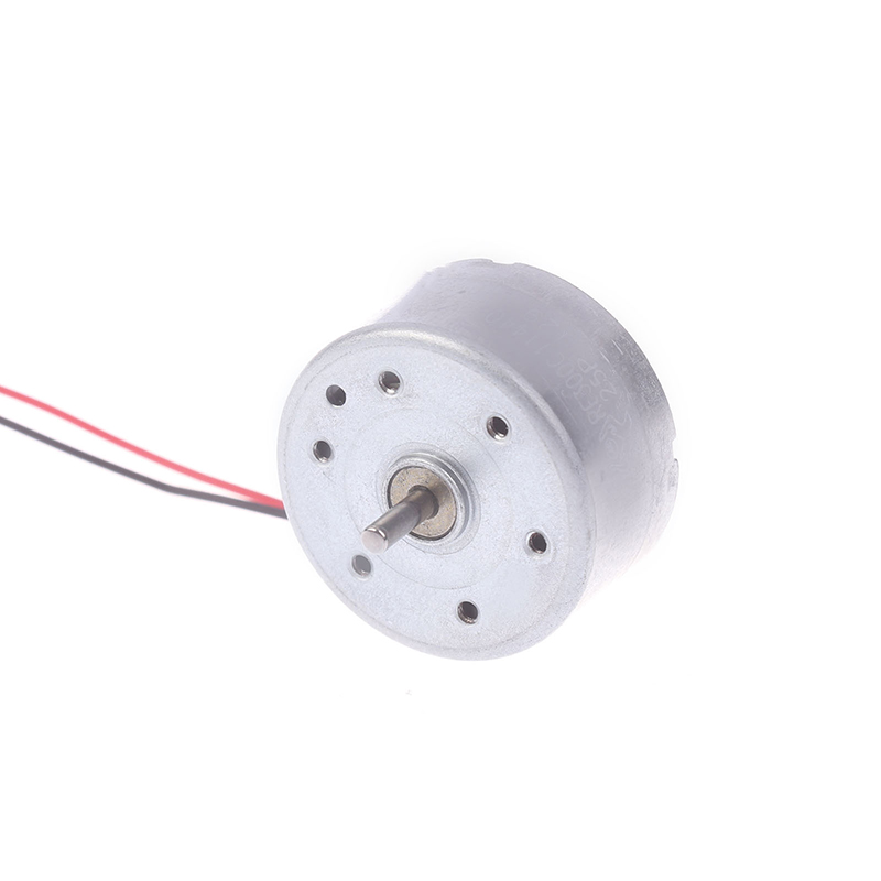 RF-300EA-1D390 DC 1.5V 3V 5V 6V 7250RPM Mini Mute 24mm Round Spindle ...