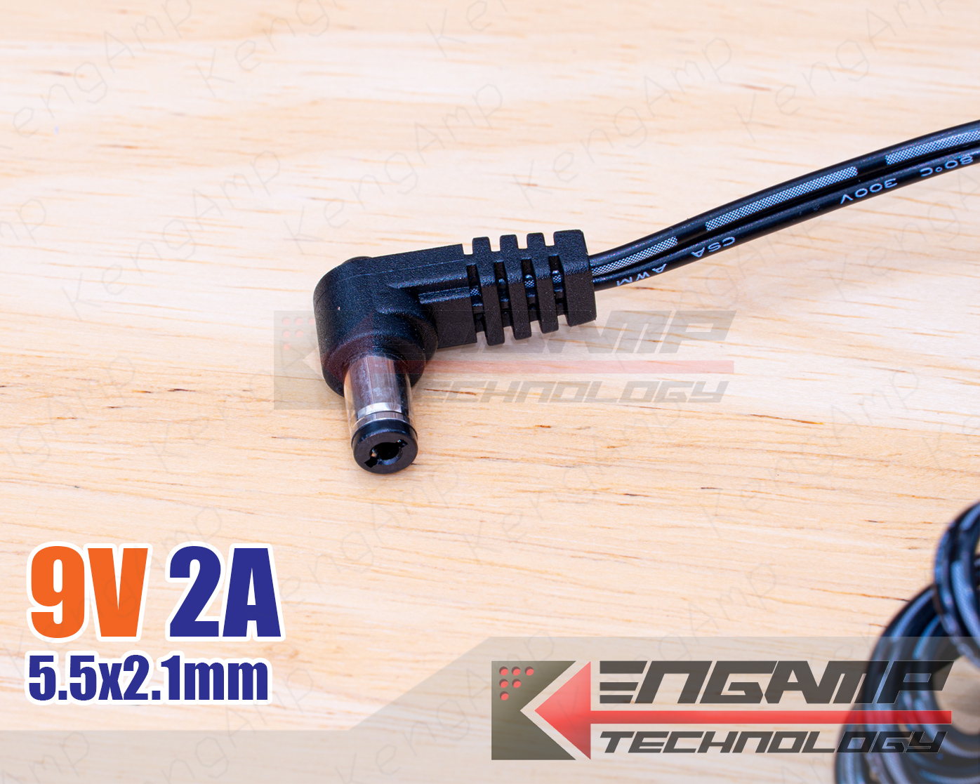 (1ชิ้น) [TRF] Power Adapter 9V 2A หัว 5.5x2.1mm - KengAmp2555 - ThaiPick