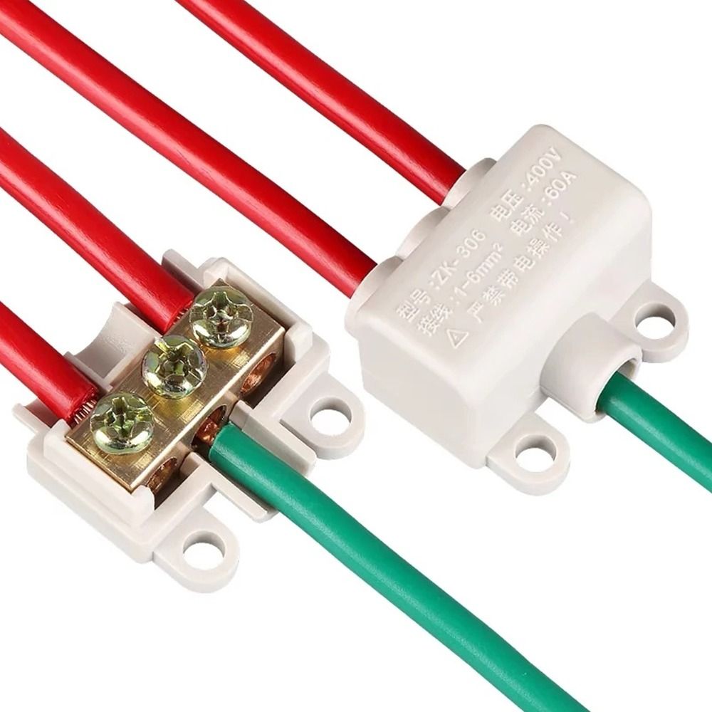 High Power T-Type Wiring Terminal T06 306 Splitter Wire Electrical ...