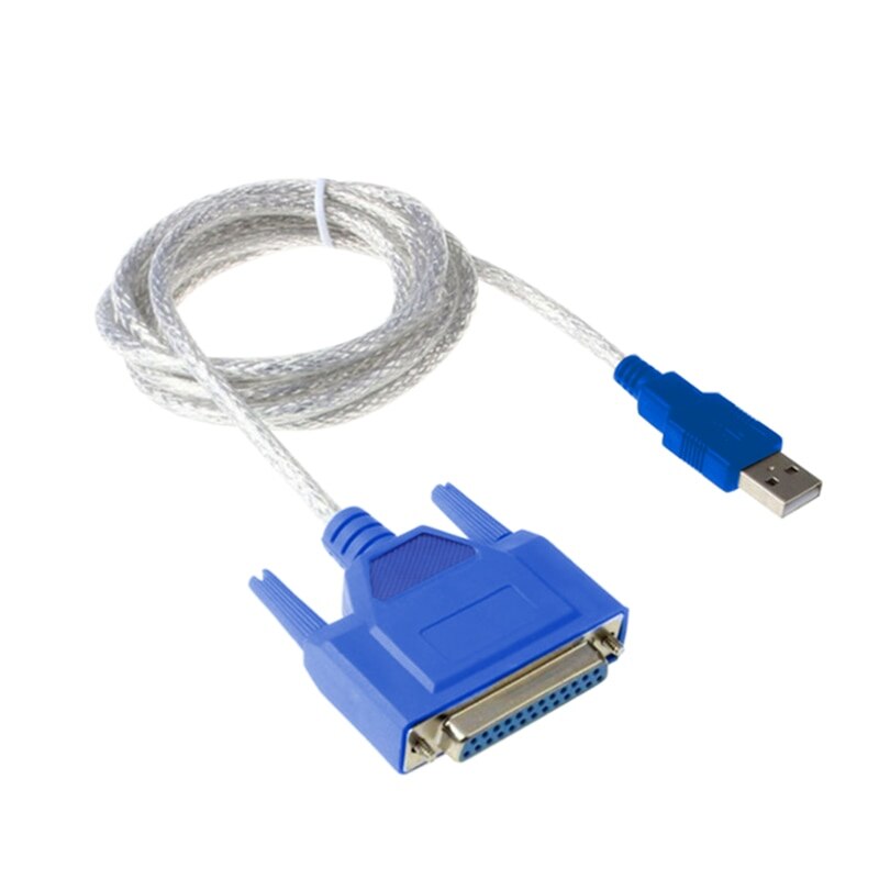 USB To 25Pin Parallel DB25 Male To Female Serial Parallel Printer High ...