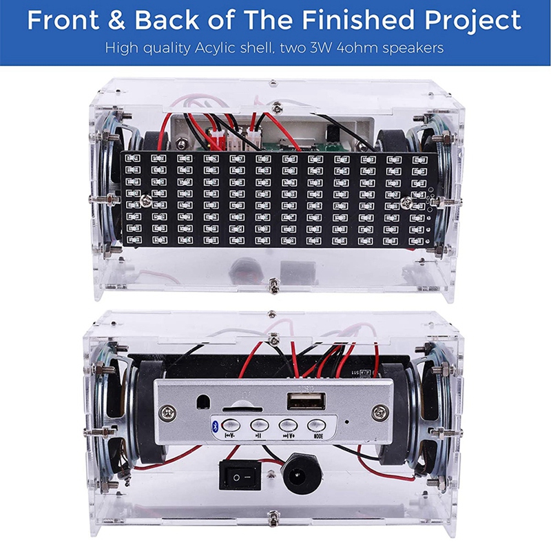 Bluetooth Speaker Kit DIY Soldering Project Spectrum USB Mini ...