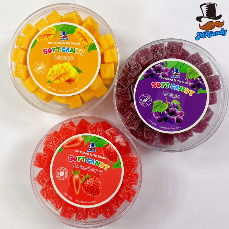 Mr Candy Fruit Flavor Pudding Candy 368G | Lazada PH