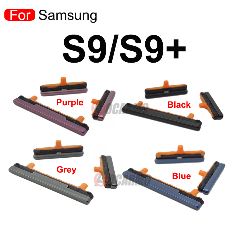 【7efc9af3】For Samsung Galaxy S8 S9 S10 Plus S8+ S9+ Up Down Power On Off Side Key Button For ...
