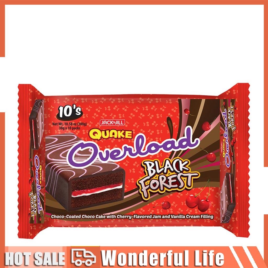 Quake Overload Black Forest (30g x 10) | Lazada PH