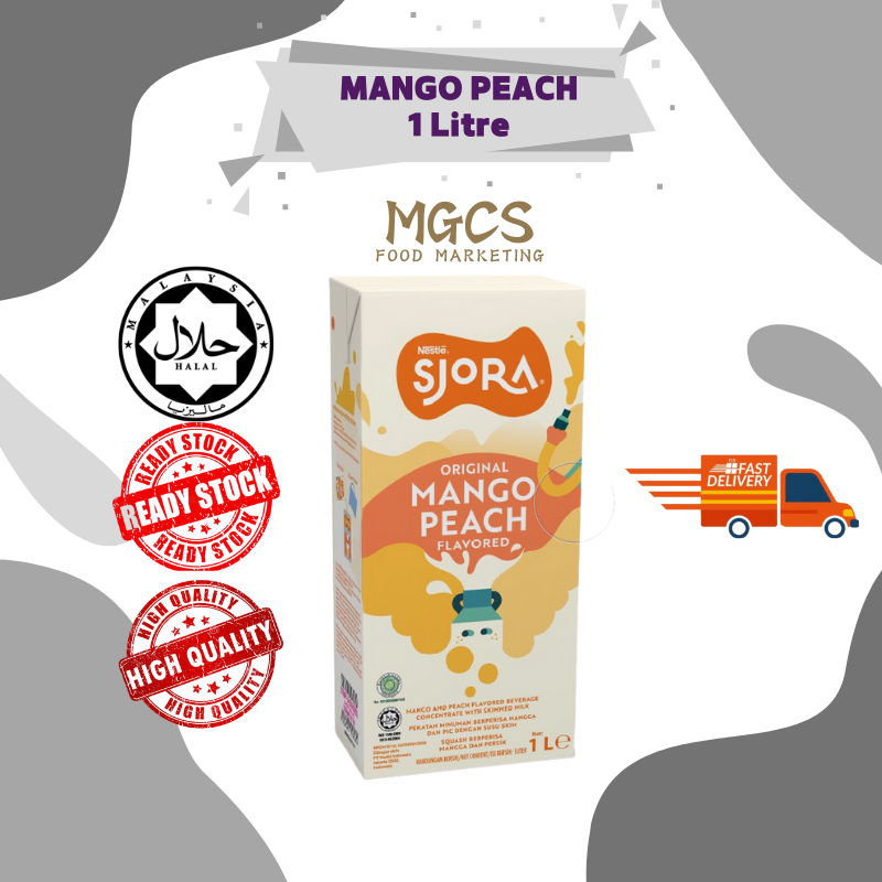 SJORA Mango Peach Concentrate - 1L | Lazada