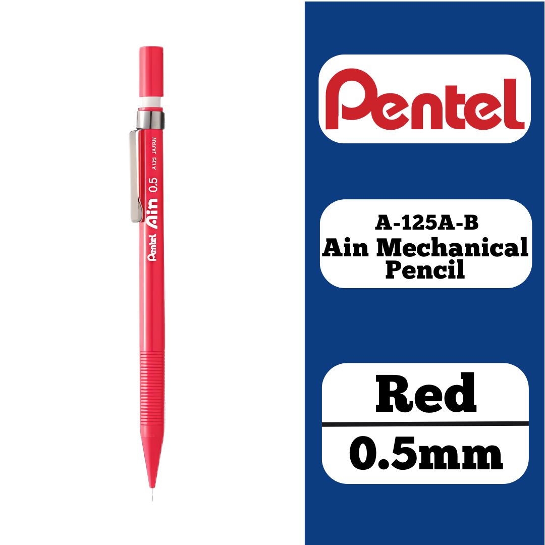 Pentel Ain A125 Mechanical Pencil 0.5mm | Lazada PH