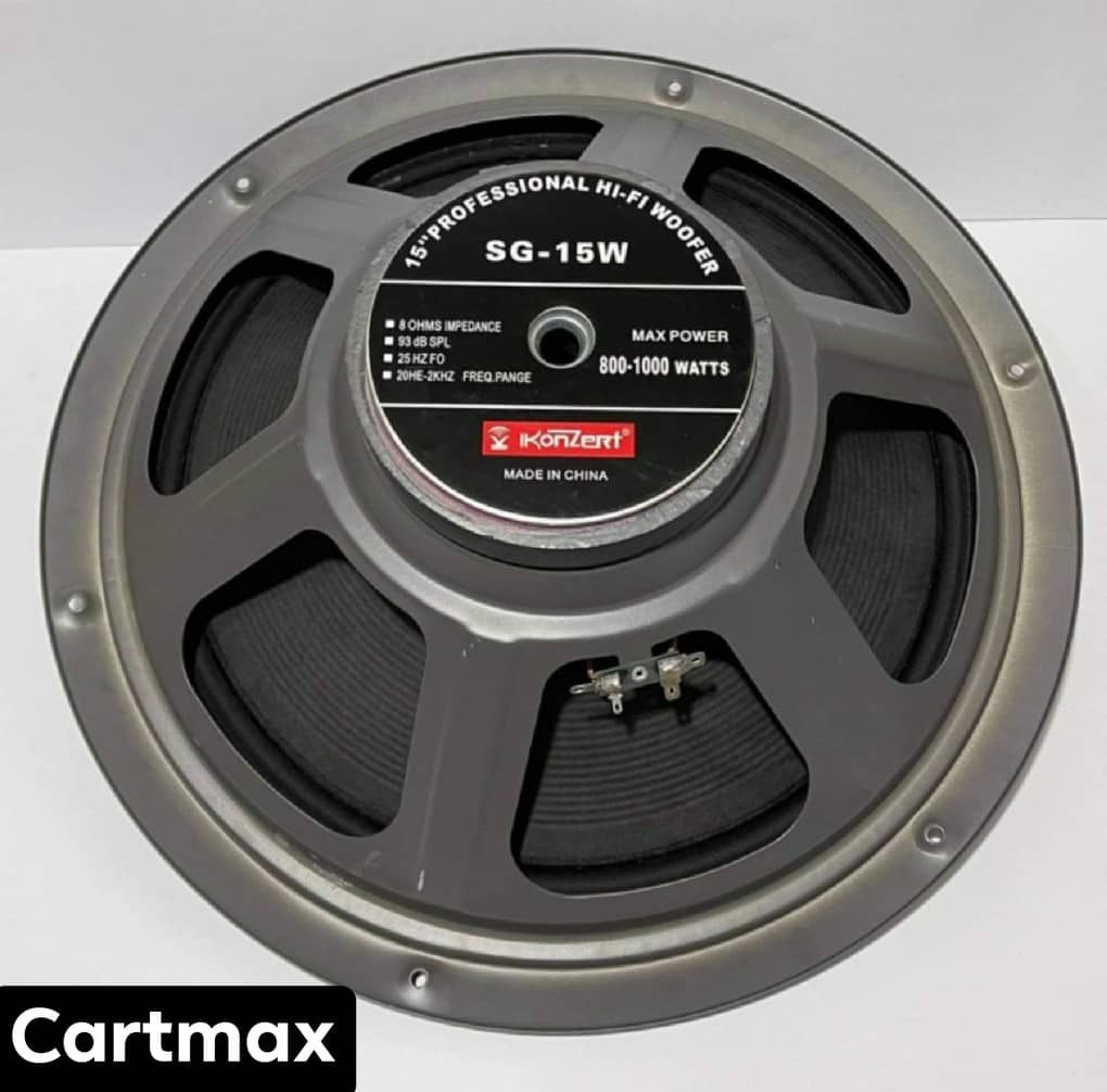 Konzert 15" Hi-Woofer Speaker 1000 Watts SG-15W | Lazada PH