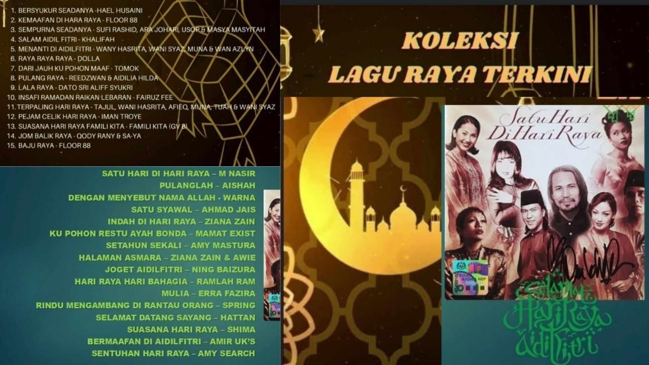 USB Koleksi Lagu - Lagu Raya Lama Dan Baru 2024 | Lazada