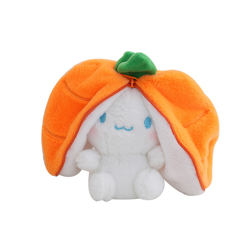 Creative Funny Doll Carrot Rabbit Plush Toy Stuffed Soft Bunny Hiding ...