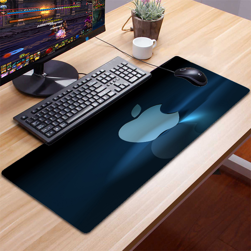 Apple Mouse Pad Gaming Mousepad Mat Gamer Mouse Pad Keyboard Desk Mat ...
